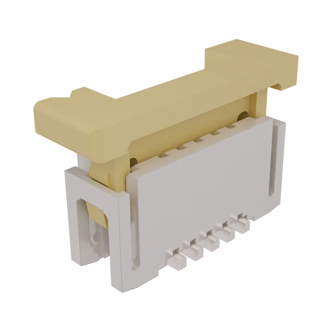 Easy-On FFC/FPC Connector, 1.00mm Pitch, Slider Series, Vertical, 5.75mm  Height, 5 Circuits, Tin-Bismuth Plating for sale