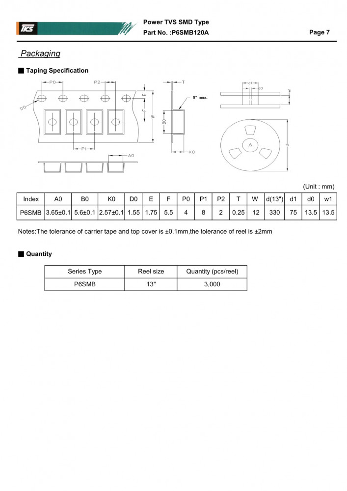 P6SMB120A datasheet page 10