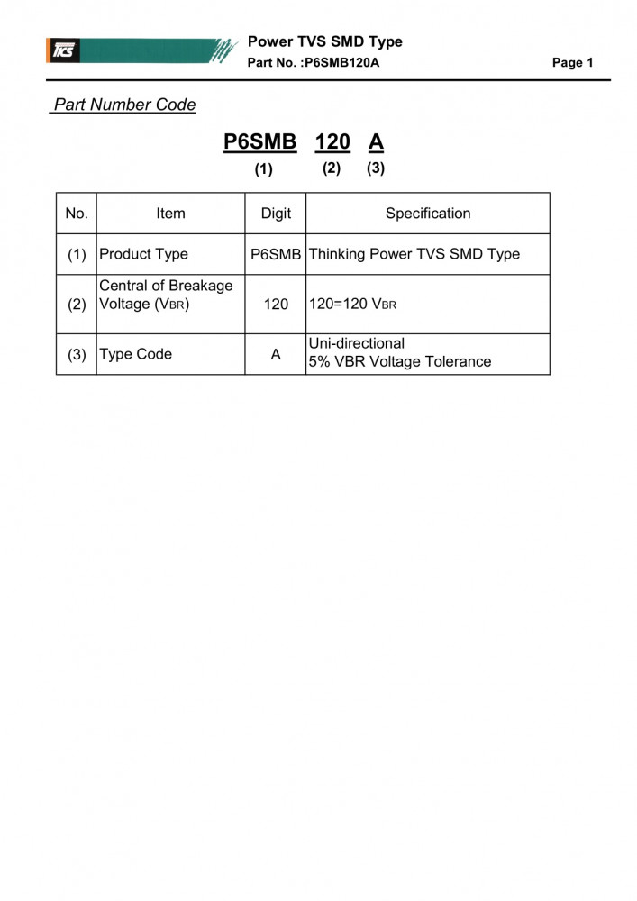 P6SMB120A datasheet page 4