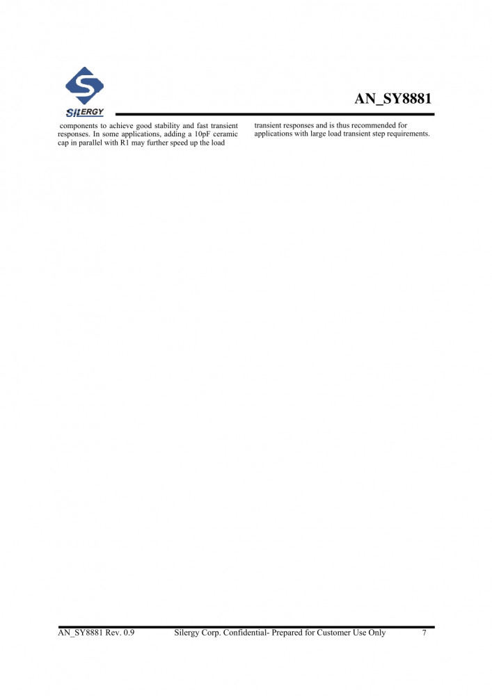 SY8881DQC datasheet page 7