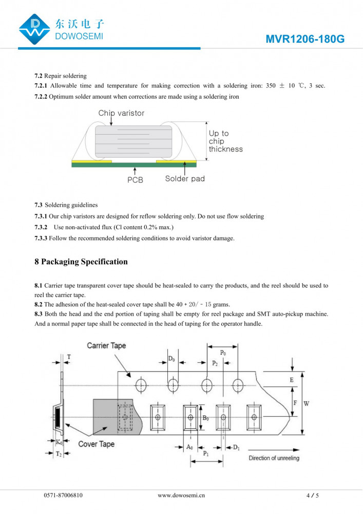 MVR1206-180G datasheet page 4