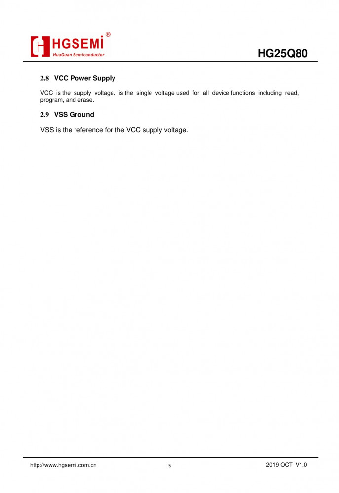 HG25Q80M/TR datasheet page 5