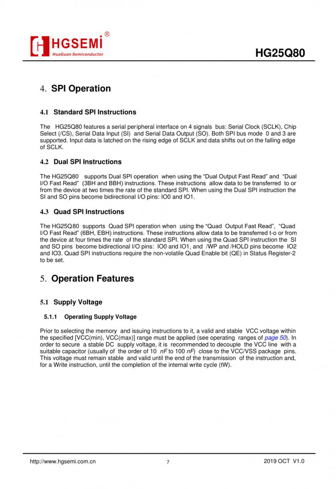 HG25Q80M/TR datasheet page 7