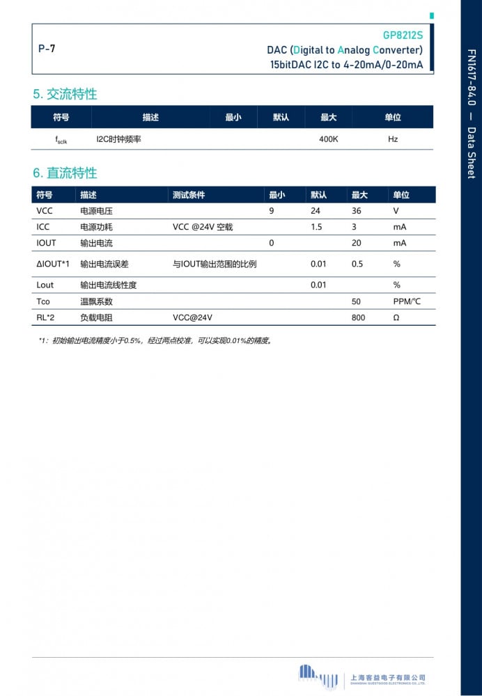 GP8212S-TC50-EW datasheet page 7