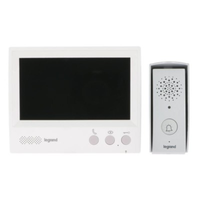7'' hands-free additional indoor unit for ONE family color video door entry kit - 7'' hands-free color video display