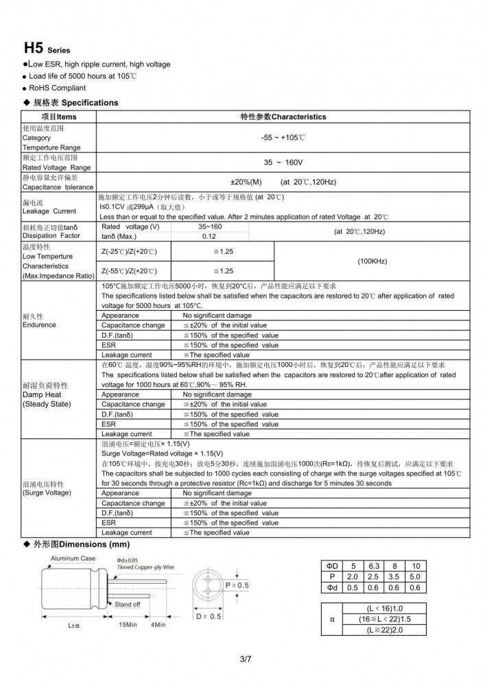 KNSCHA KNH5470UF35V149EC027 specification page 3