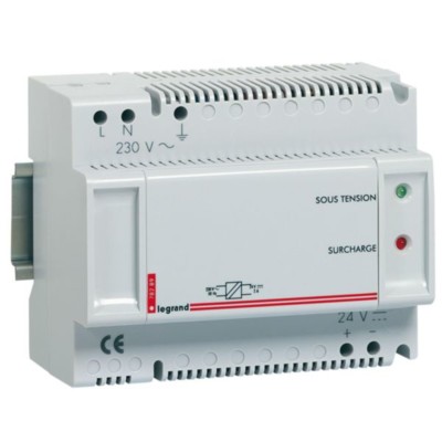 SELV modular power supply 230V ~ 27V = 1.2A for nurse call indicator lights - 8 modules for sale