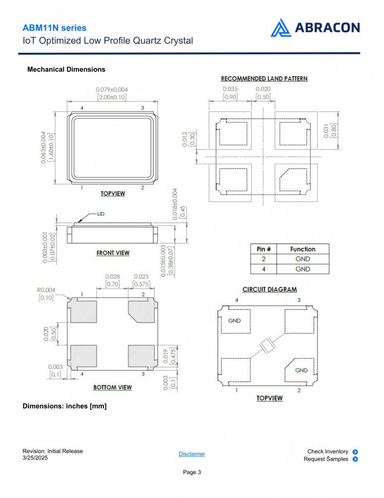 ABM11N technical document page 3