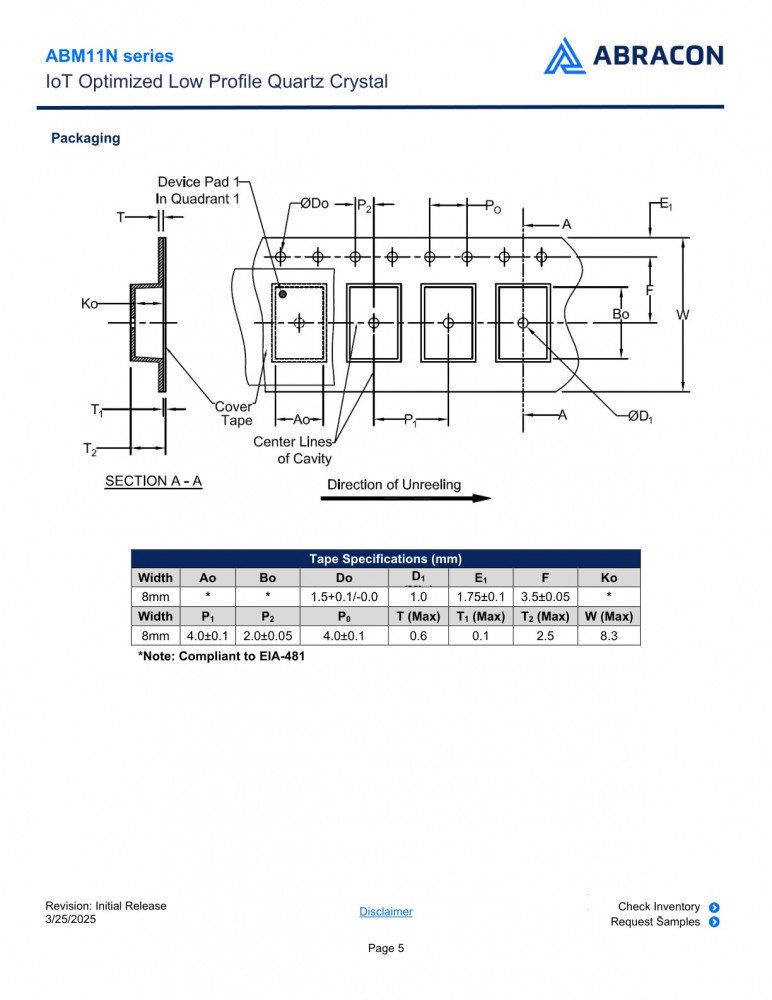 ABM11N technical document page 5