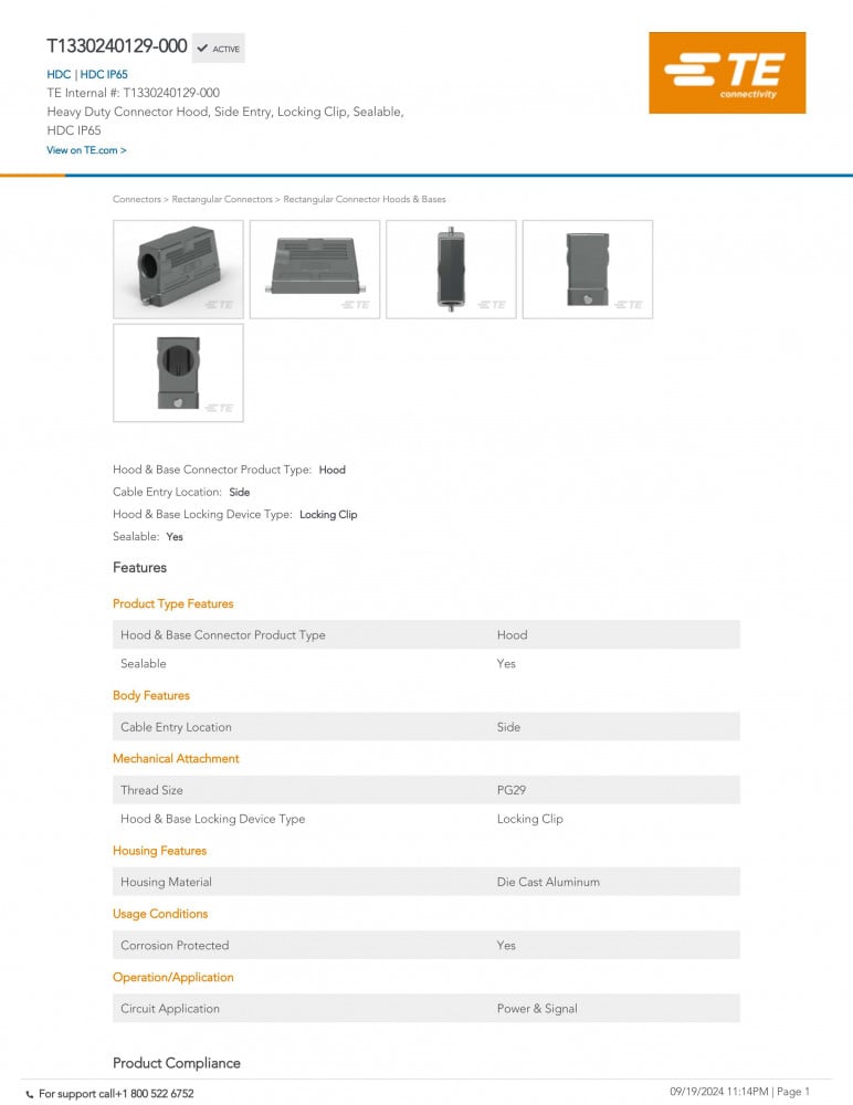 T1330240129-000 technical document page 1
