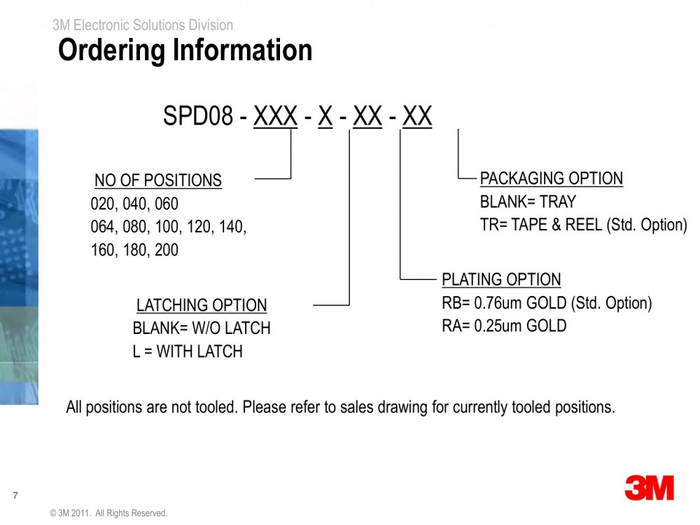 3M SPD08 technical document page 7