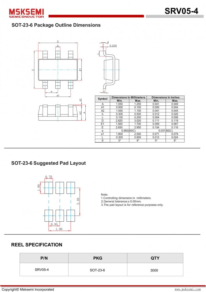 SRV05-4 datasheet page 5