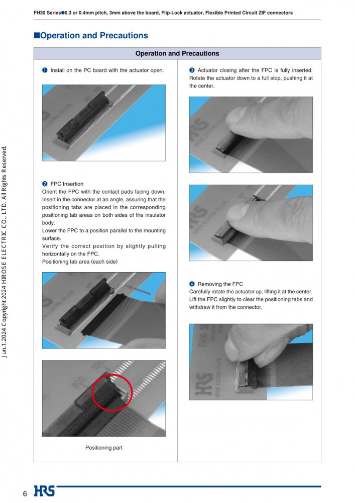 HRS FH30 datasheet page 6