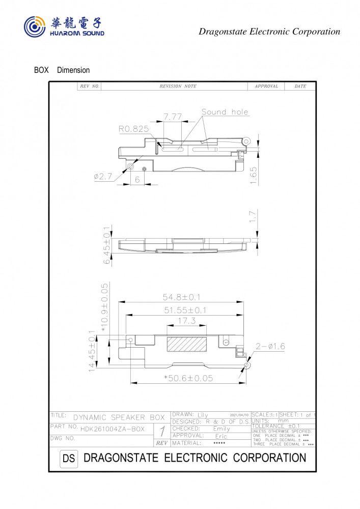 HDK-261004ZA-BOX1 reliability page 2
