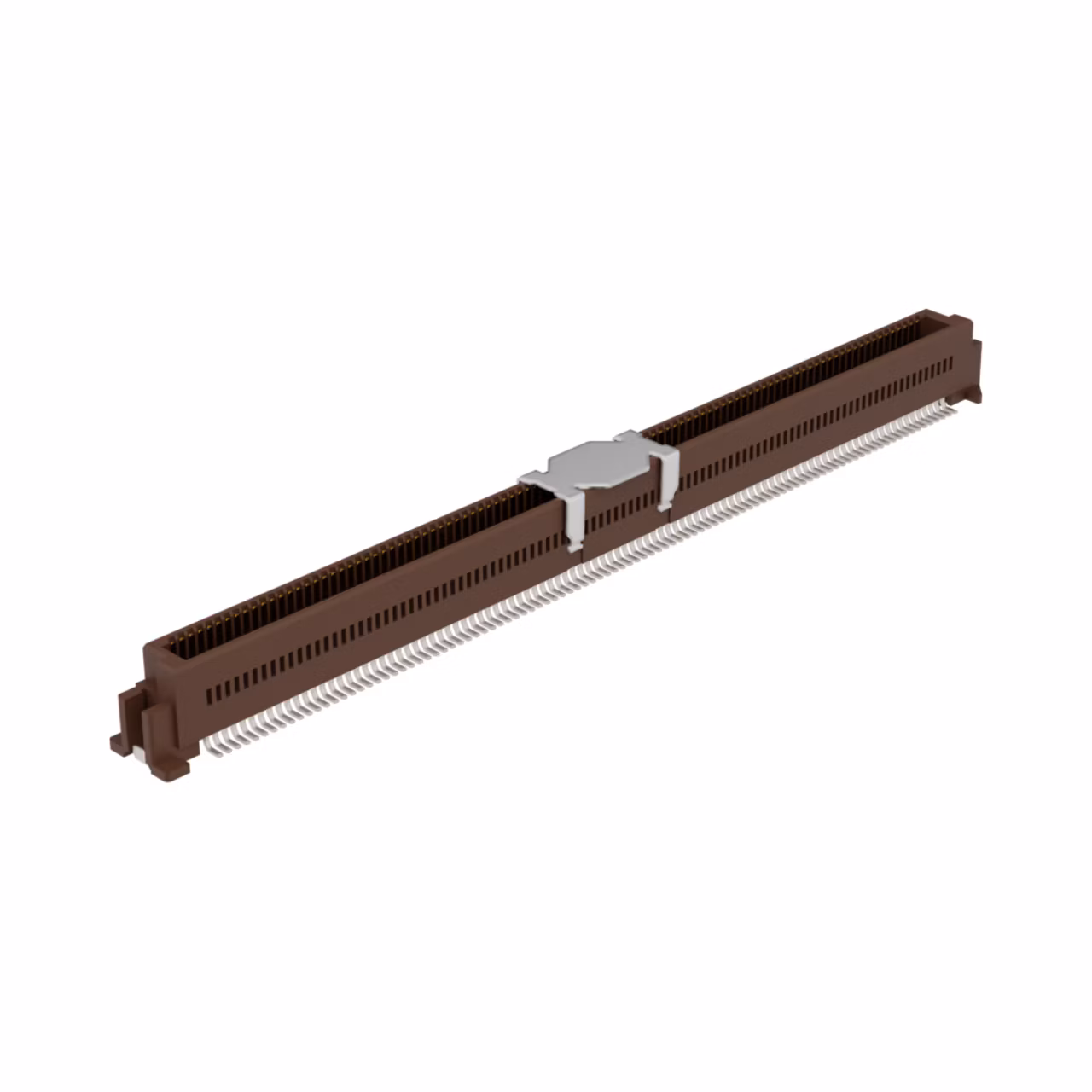 SlimStack Board-to-Board Connector, 0.635mm Pitch, 0.635 Series, Plug, 7.00 or 13.00mm Mated Height, 6.40mm Mated Width, 200 Circuits for sale
