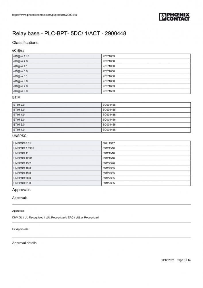 Phoenix Contact 2900448 technical document page 3
