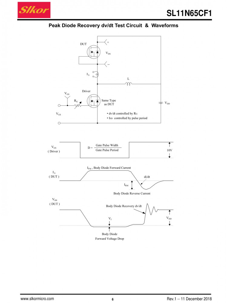 SL11N65CF1 datasheet page 6