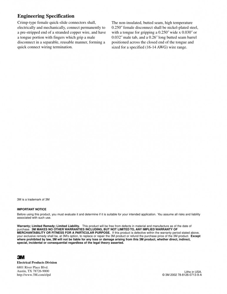 HT-752-250-32 technical document page 2