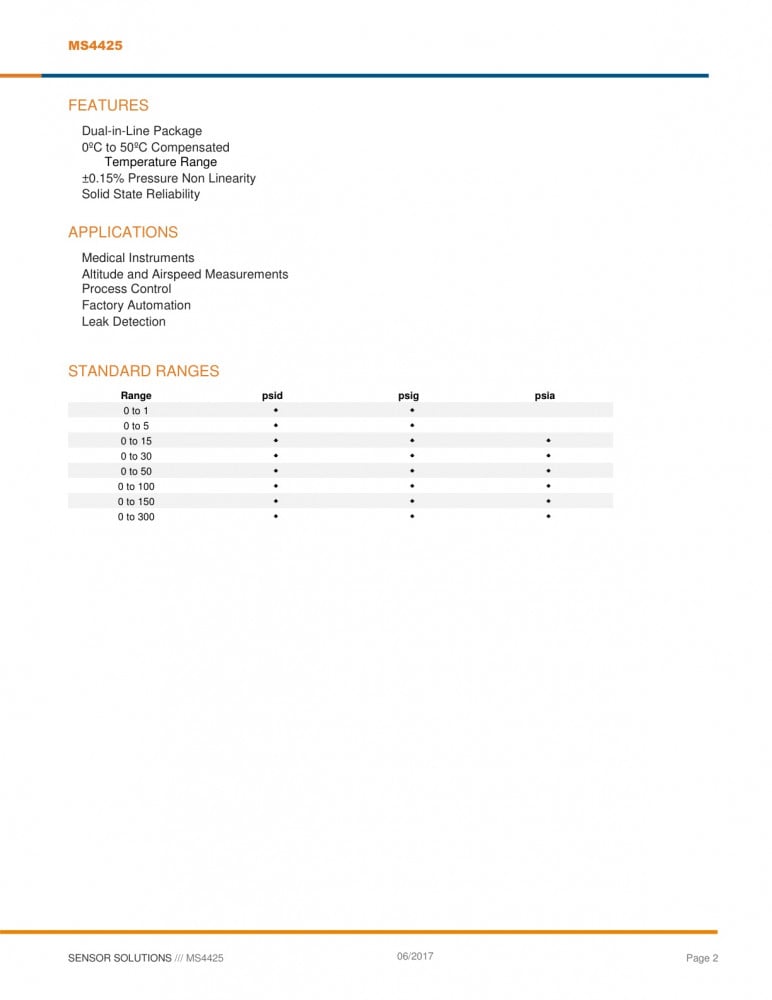 4425-100D technical document page 2