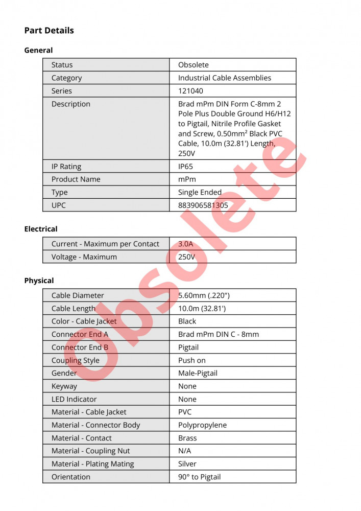 Molex E43 series customer drawing, page 2