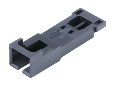 SL Wire-to-Wire Crimp Housing, Single Row, Free Hanging Plug with TPA Feature, 2 Circuits, Black for sale