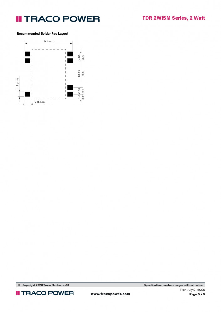 TDR 2WISM technical document page 5