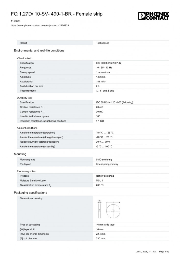 Phoenix Contact 1156833 technical document page 4