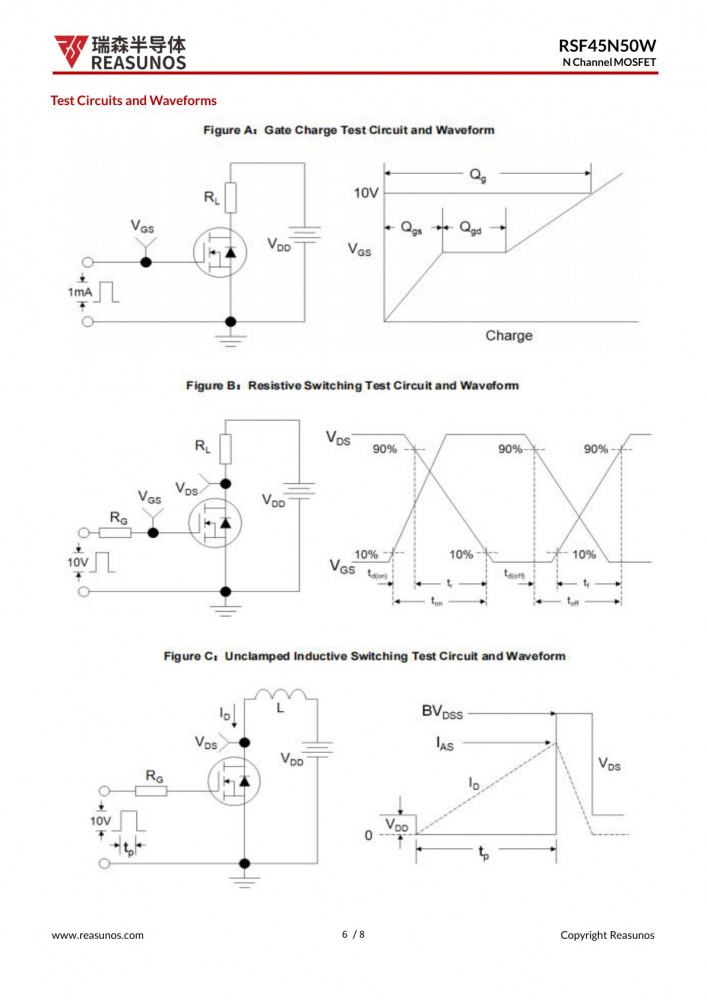 RSF45N50W datasheet page 6
