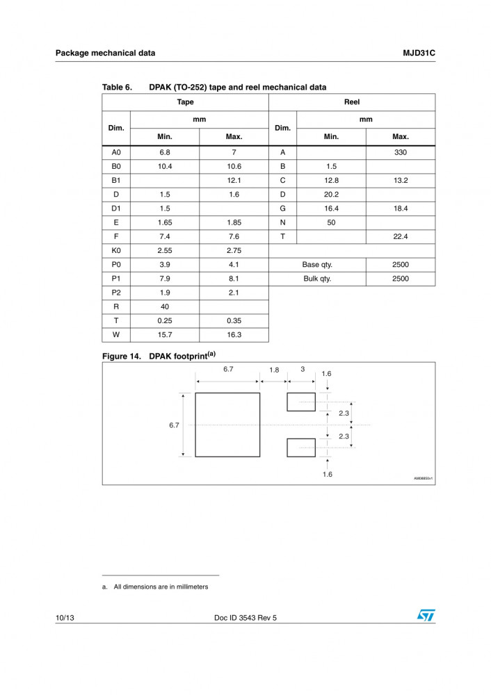 MJD31CT4 datasheet page 10