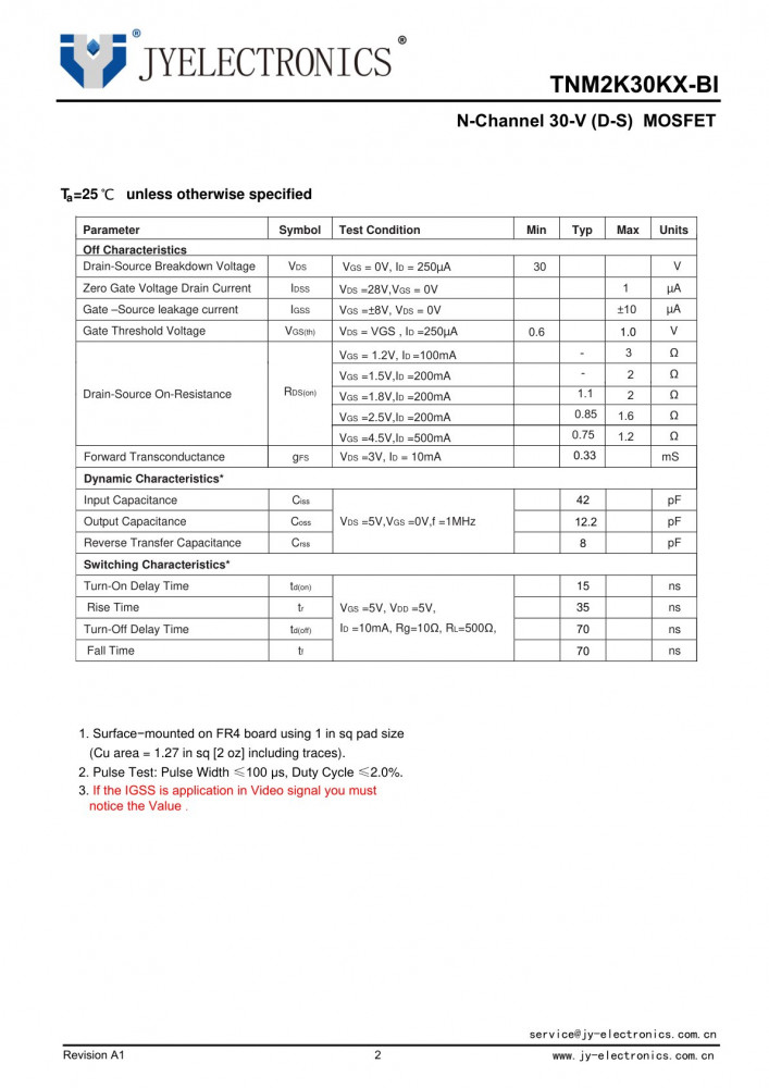 TNM2K30KX datasheet page 2