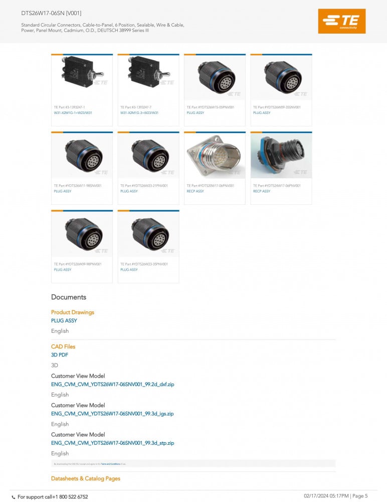 M39029/31-228 technical document page 5