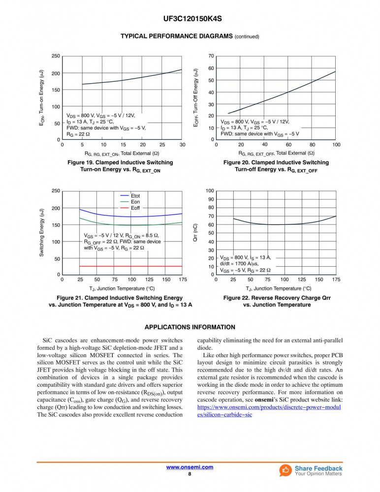 UF3C120150K4S datasheet page 8