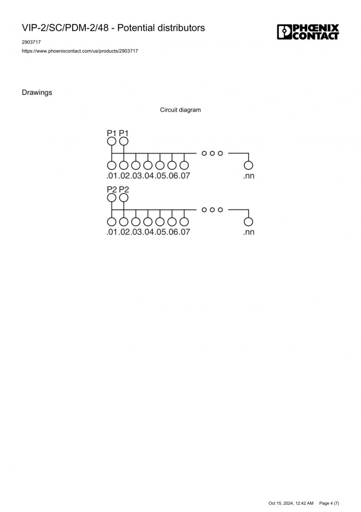 Phoenix Contact 2903717 technical document page 4