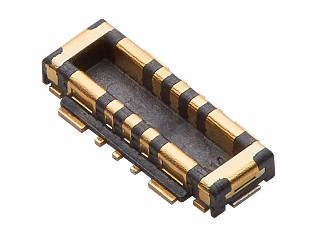 SlimStack Board-to-Board Plug, 0.35mm Pitch, ACB6+ Series, 0.60mm Mated Height, 1.90mm Mated Width, 60 Circuits, 8 Reels/Carton