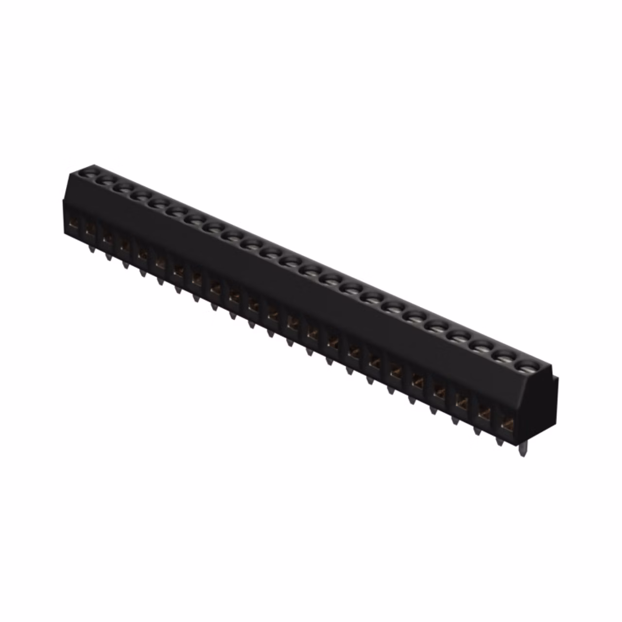 3.50mm Pitch Beau Eurostyle Fixed Mount PCB Terminal Block, 23 Circuits for sale