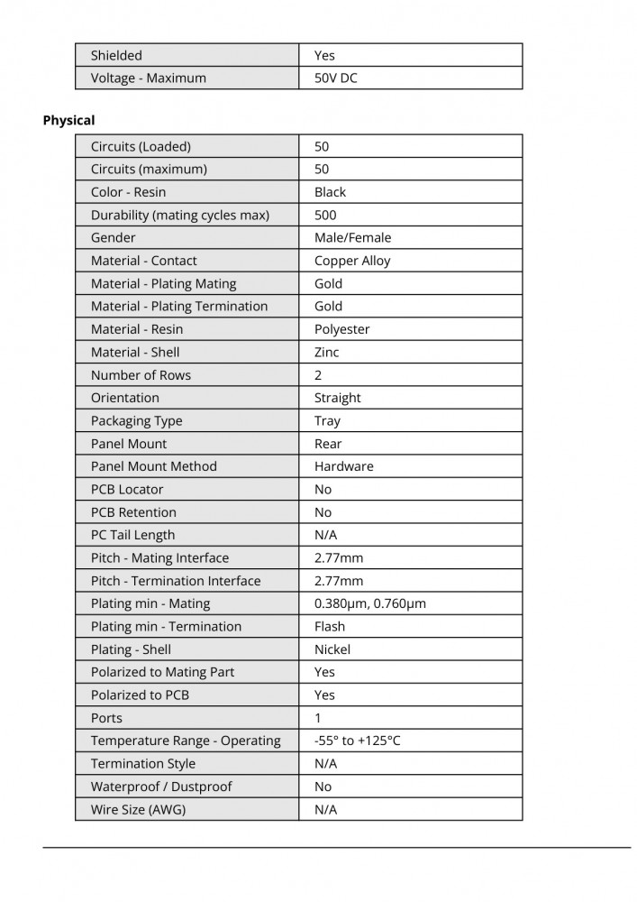 MOLEX 732842001 product document, page 3