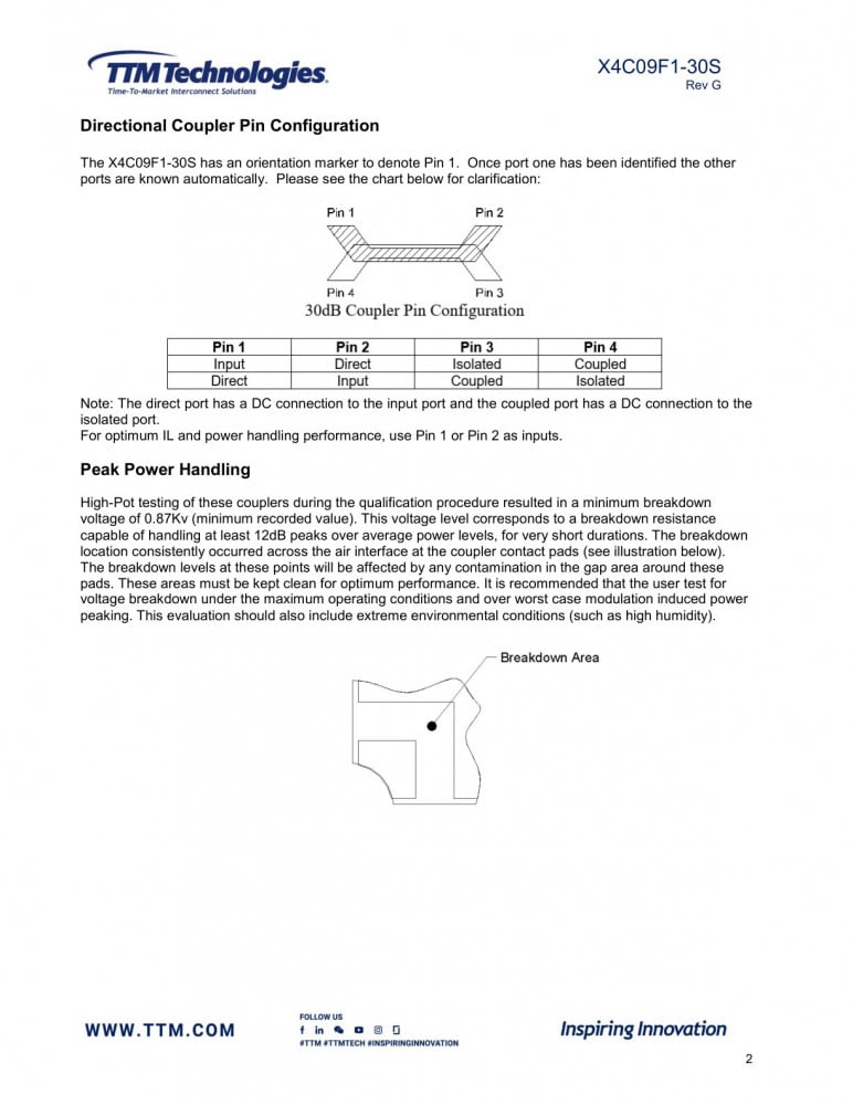X4C09F1-30S datasheet page 2