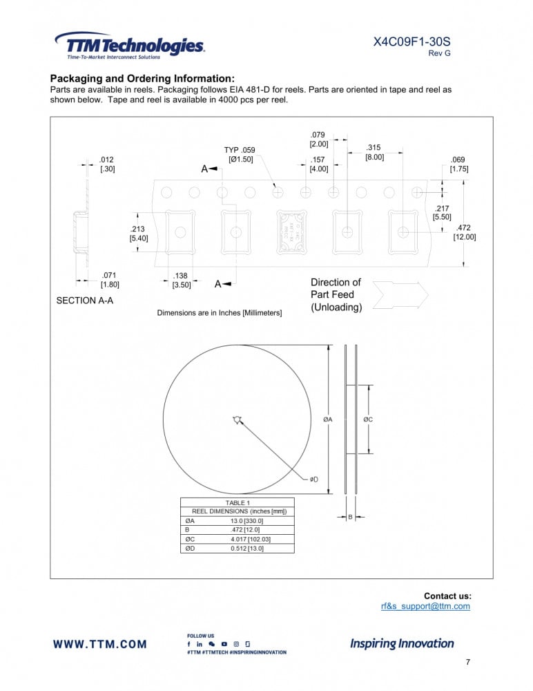 X4C09F1-30S datasheet page 7