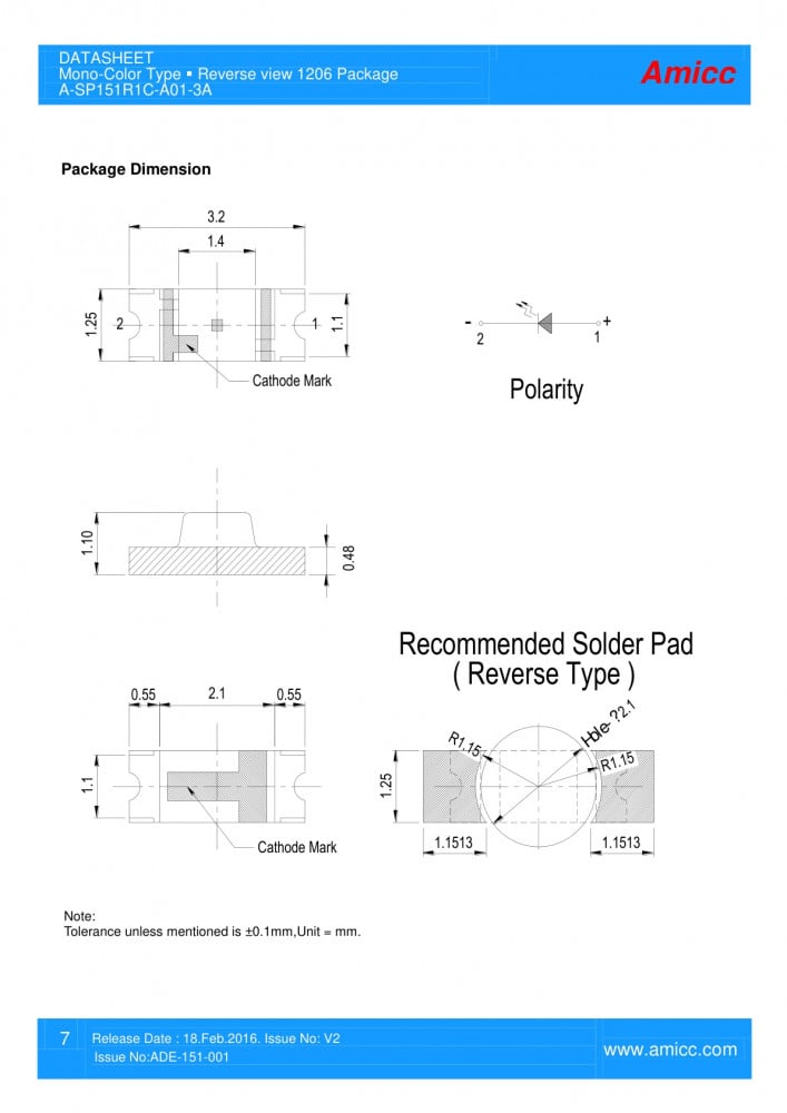A-SP151R1C-A01-3A datasheet page 7