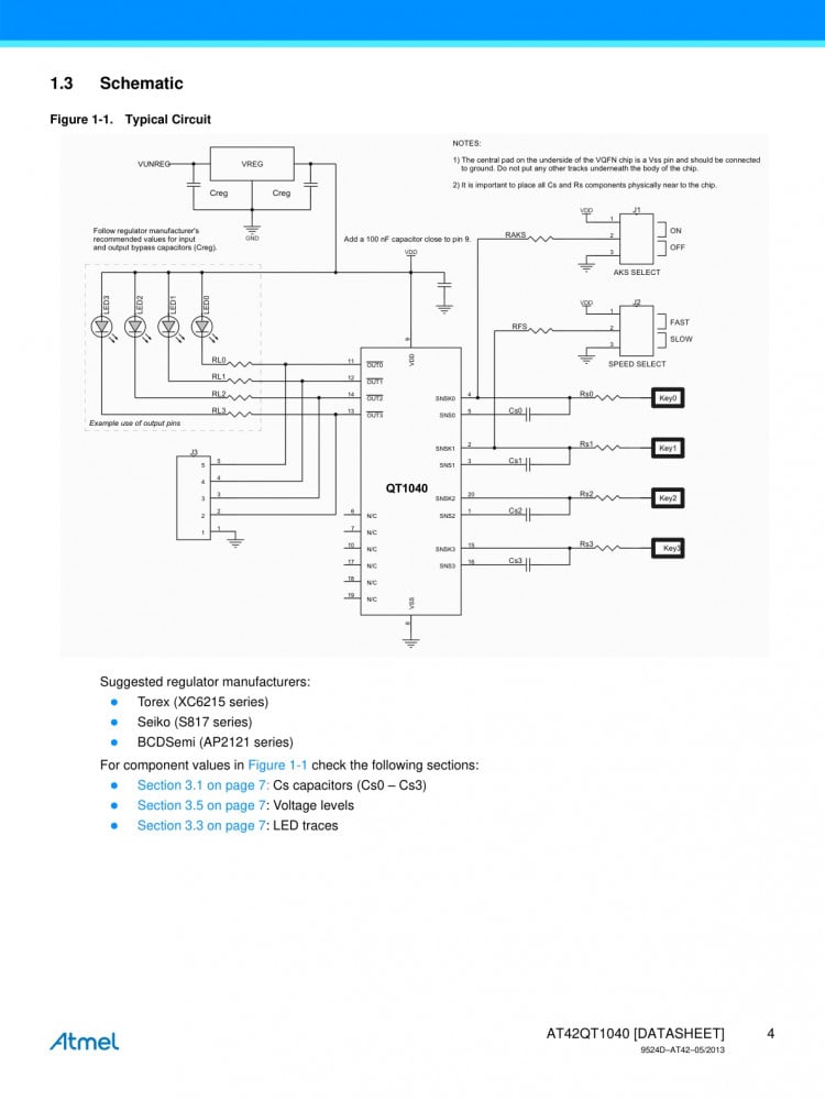 EVK1040A datasheet page 4