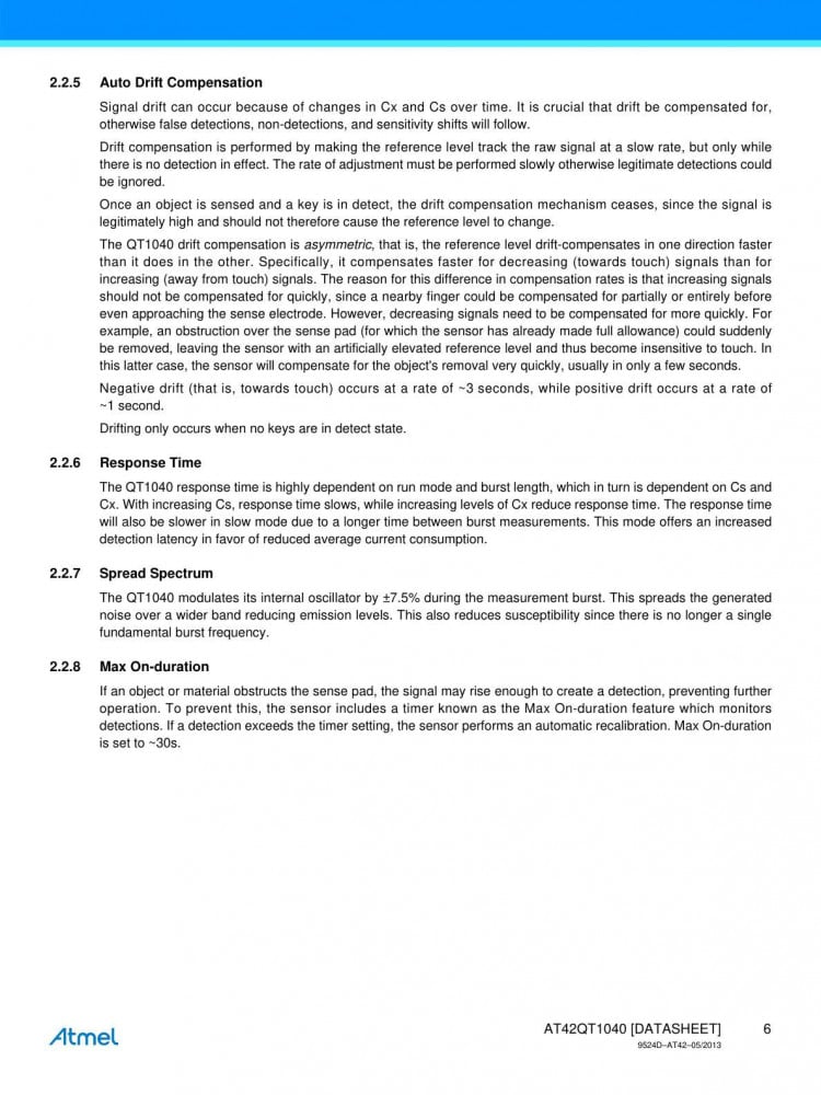 EVK1040A datasheet page 6
