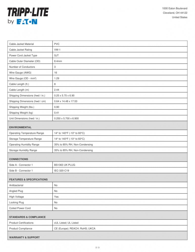 P052-008 technical document page 2