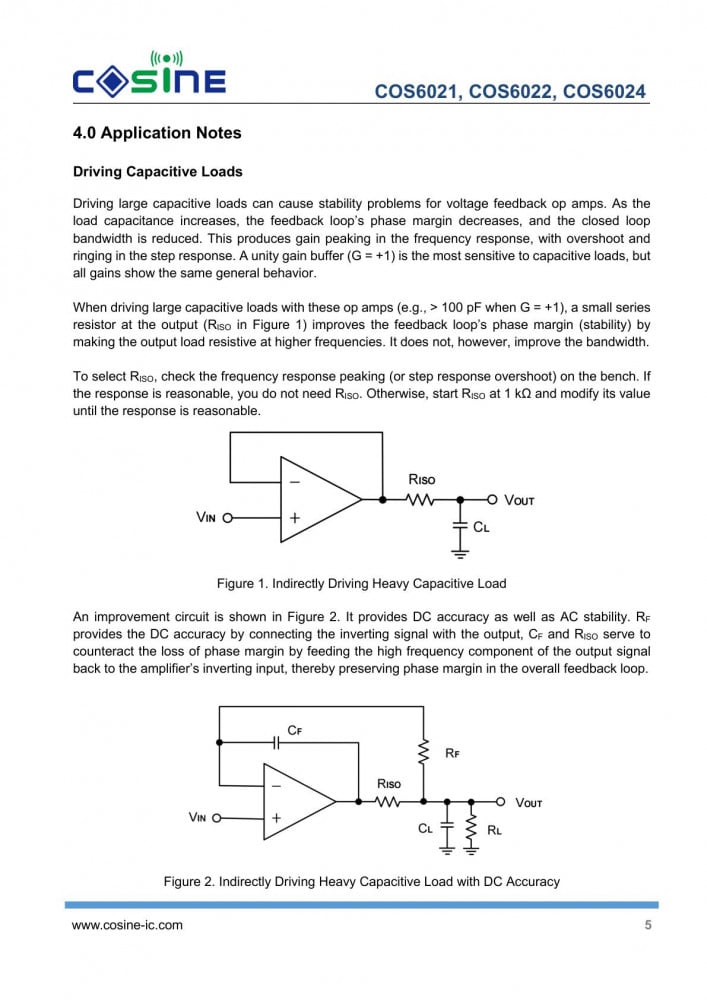 COS6022SR datasheet page 5