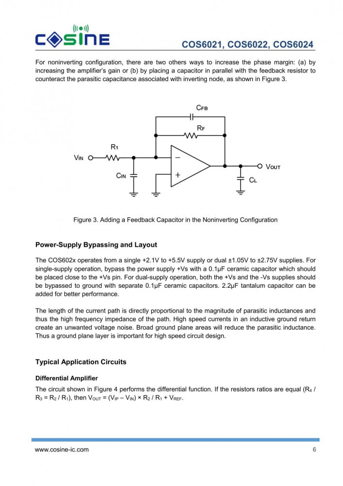 COS6022SR datasheet page 6