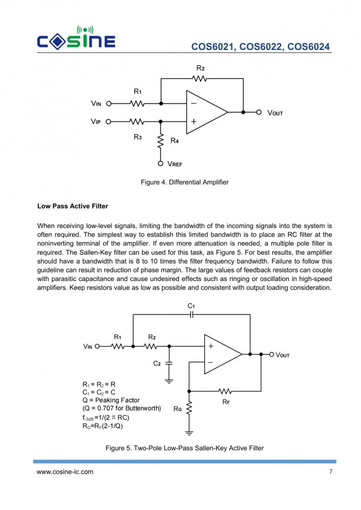 COS6022SR datasheet page 7