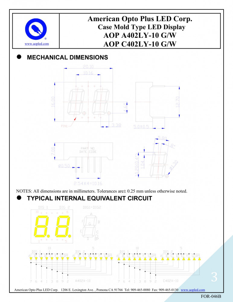 C402LY-10 datasheet page 3