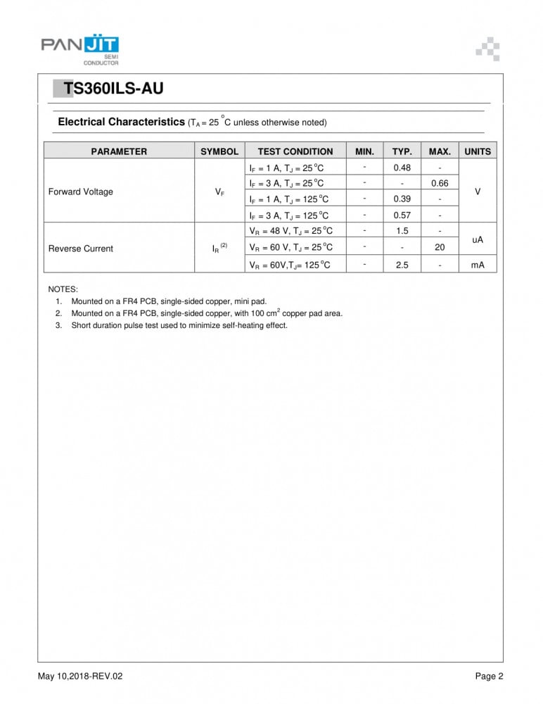 TS360ILS-AU datasheet page 2