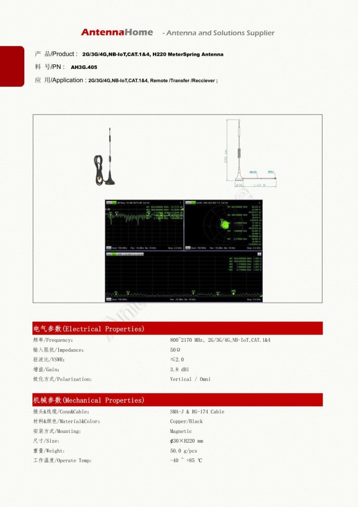 AH3G.405 product catalogue page 1