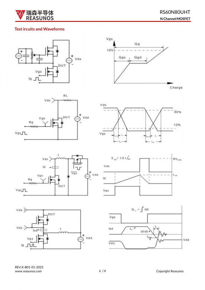 RS60N80UHT datasheet page 6