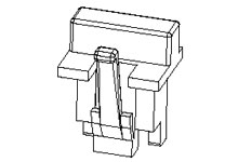 Blind Plug Dust Cover for 8 Position Modular Jack for sale